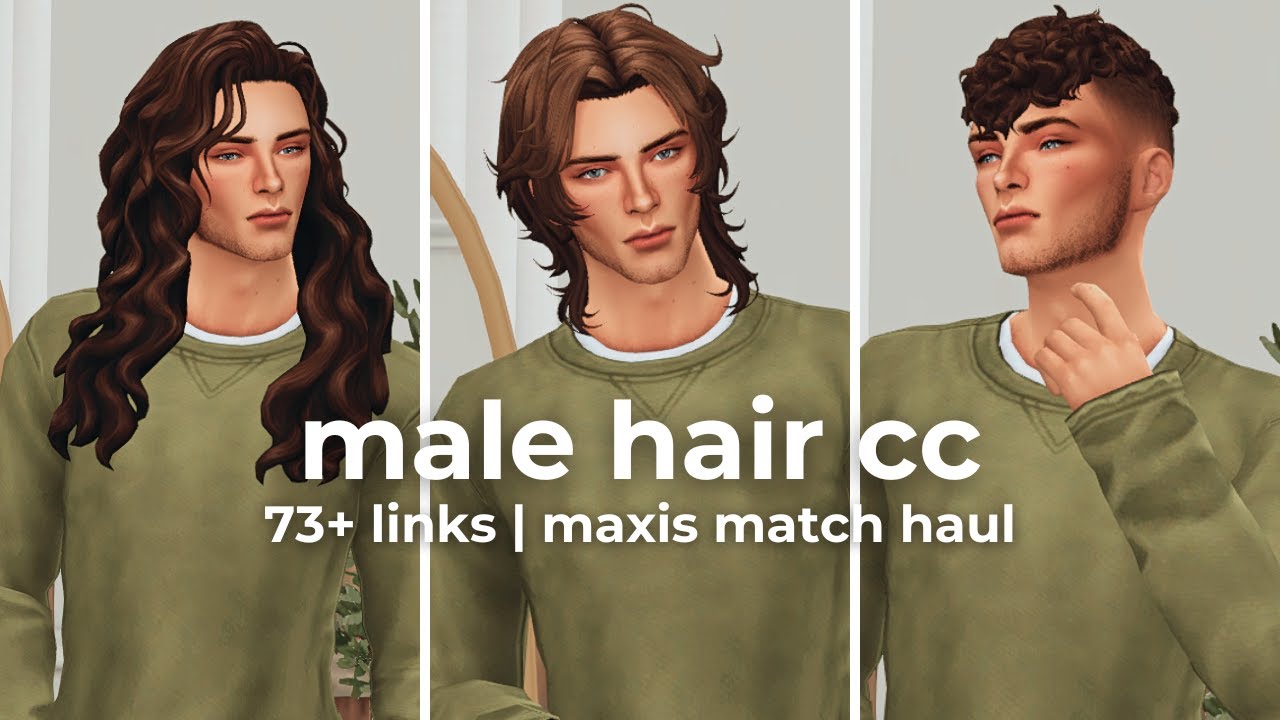Sims 4 Cc Male Hair Longer Infoupdate Org