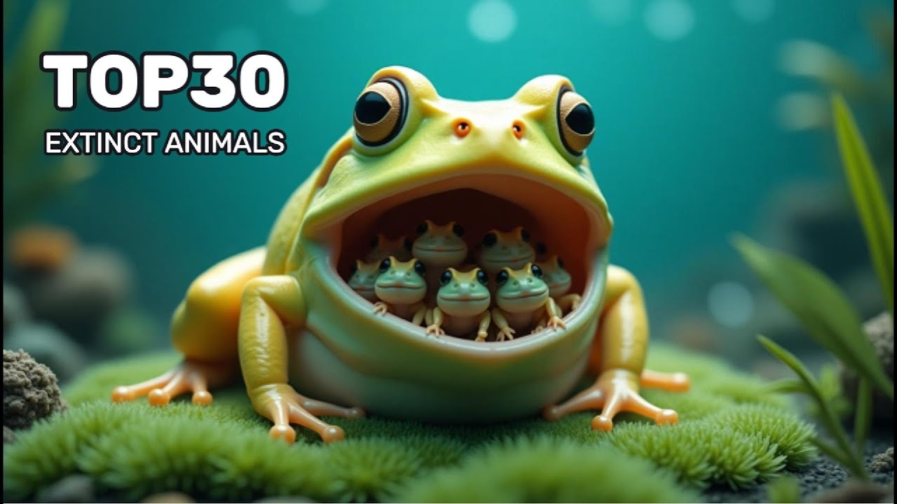Top 30 Extinct Animals You Won T Believe Are Gone Forever рџ јрџ Youtube