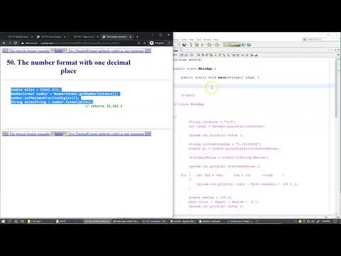6 11 Numberformat Class Youtube