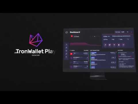 Tronwallet Play Desktop Crypto Wallet For Tron Youtube