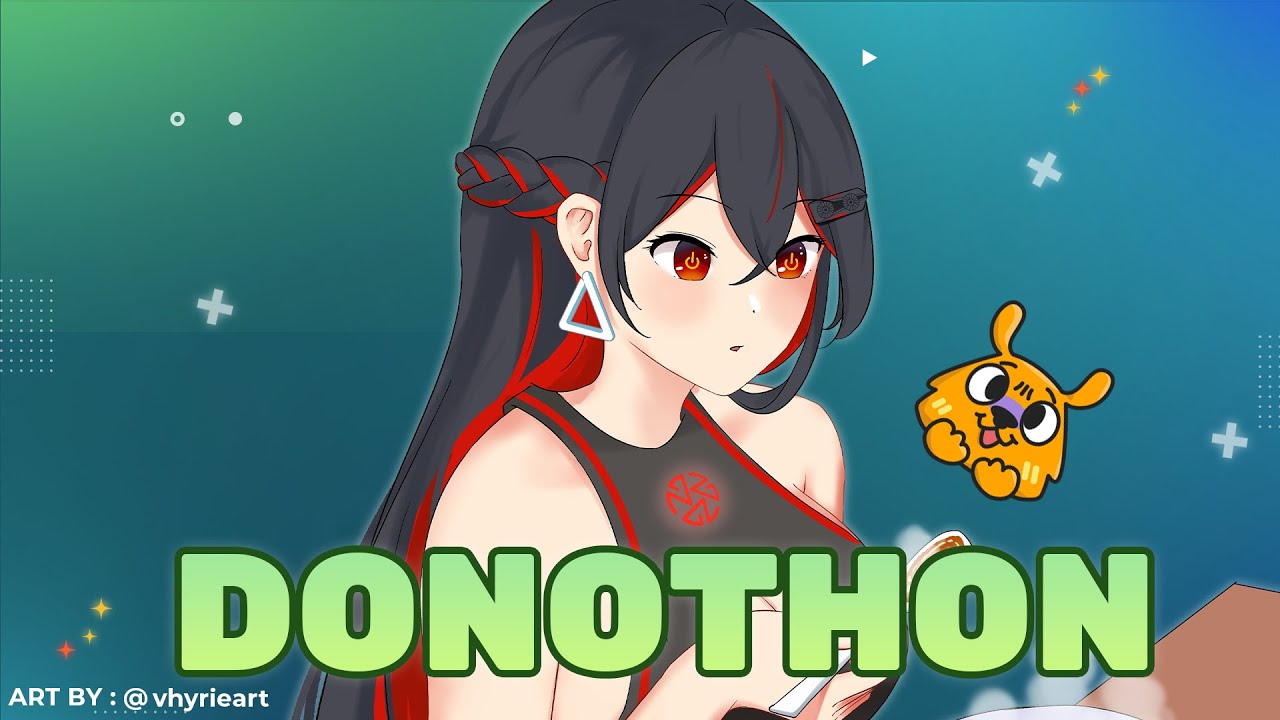 Donothon 7 100 Jam Kapan Beresnya Vtuber Indonesia Youtube