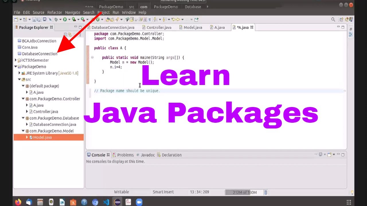 Packages In Java Create Packages In Java Youtube