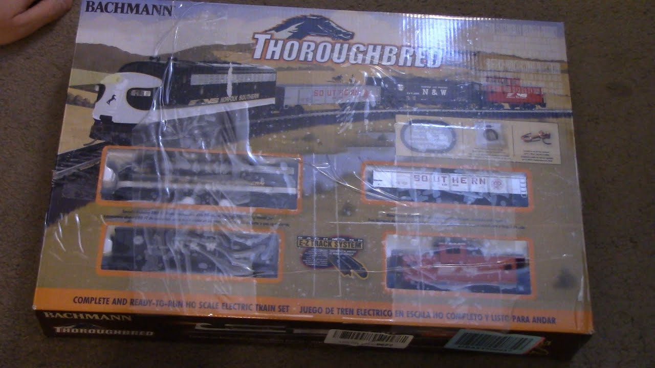 Bachmann Thoroughbred Train Set Review Youtube