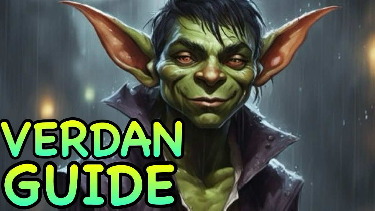 D D5e Verdan Guide Youtube
