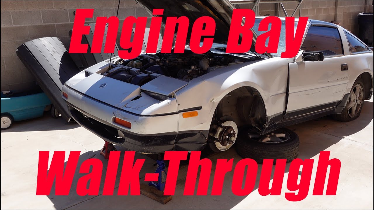 Engine Bay Walkthrough 300zx Z31 Youtube
