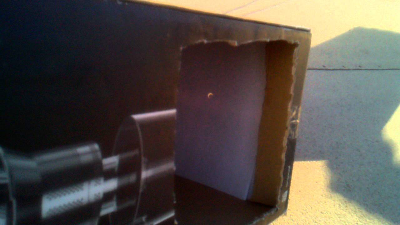 Solar Eclipse Pinhole Box