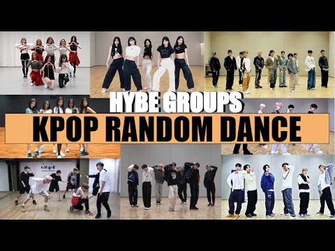 Kpop Random Dance Mirrored Hybe Groups Youtube