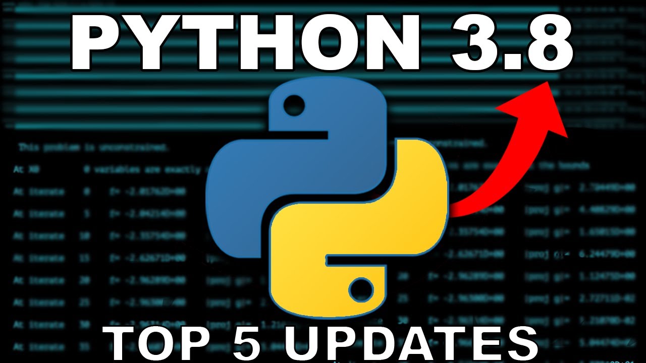 Python 3 8 Updates Explained Youtube