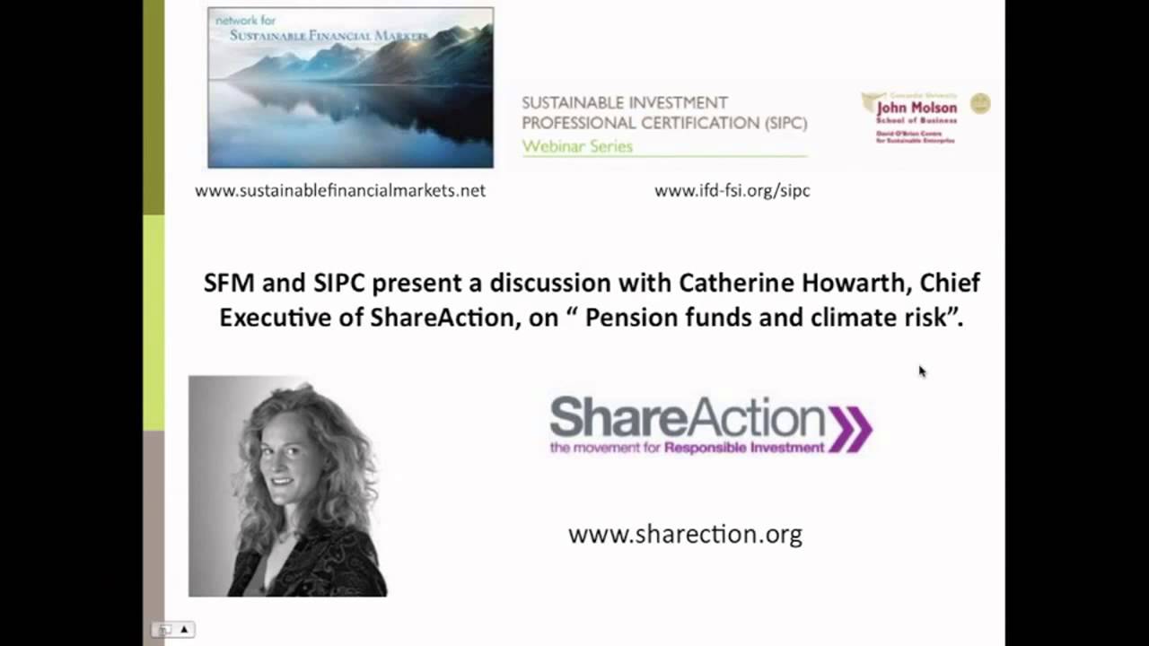 Jmsb S Sipc Webinar With Catherine Howarth Youtube