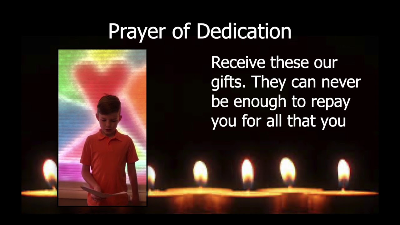 Sample Dedication Prayers For Baby