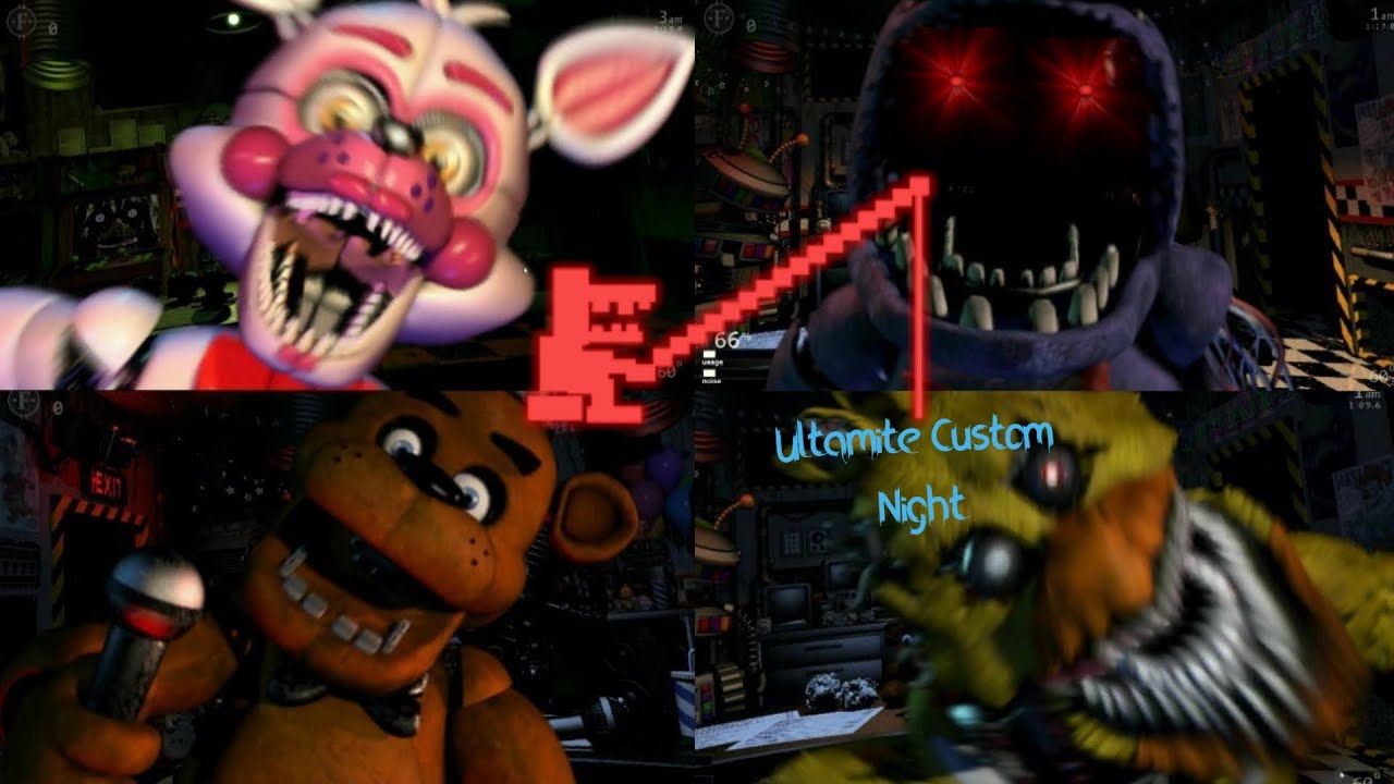 Fnaf Ultimate Custom Night Old Man Consequences Easter Egg Youtube
