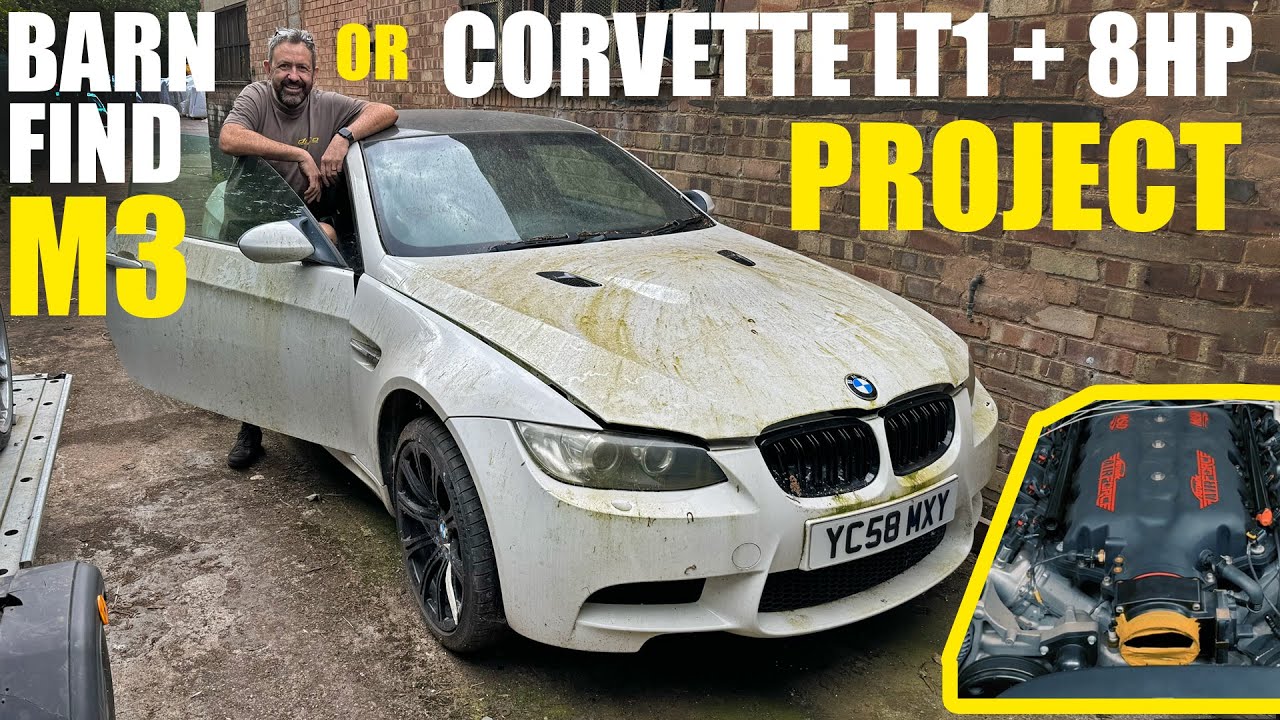 Barn Find E92 M3 Or New Lt1 8hp Swap Project Youtube