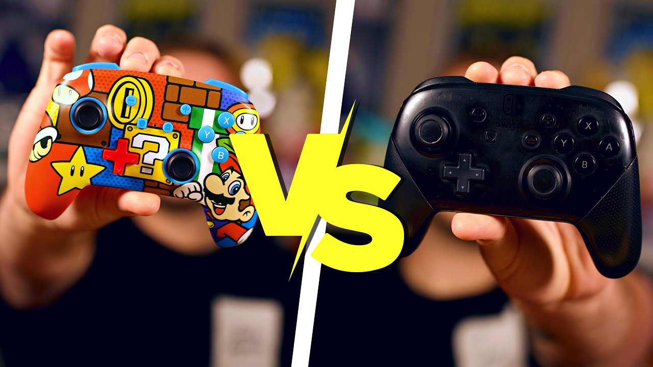 Nintendo Switch Pro Controller Vs Powera Controller Which Should You