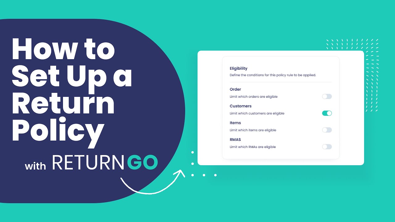 How To Set Up Your Return Policy With Returngo A Step By Step Guide