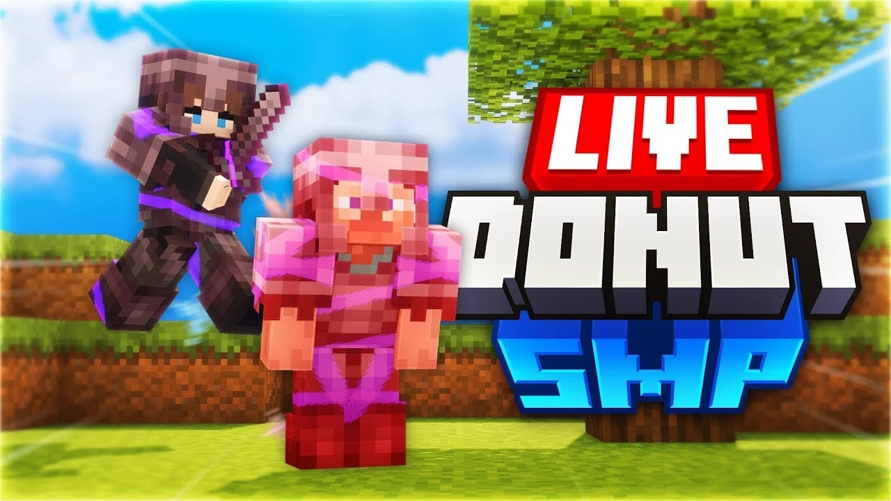 Donut Smp Liveрџ ґ Big Giveaway Ffa Base Rate More Minecraft