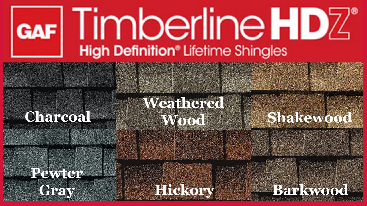 Gaf Shingles Colors Gaf Timberline Hdz Shingles