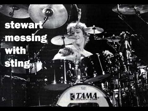 Stewart Messing With Sting Youtube