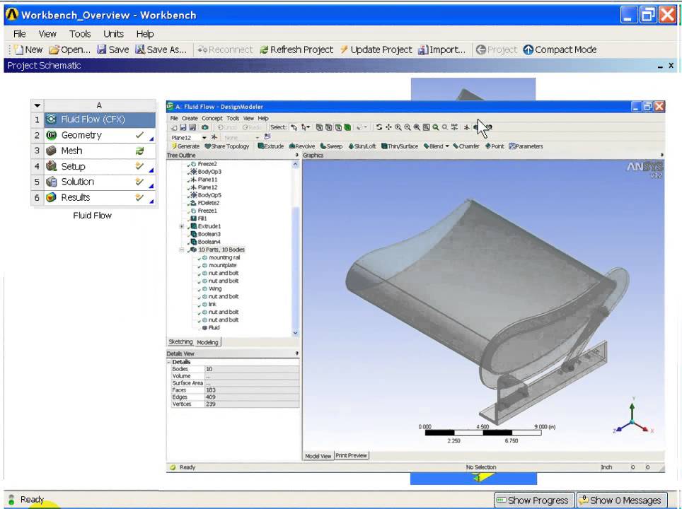 Ansys Workbench Introduction Youtube