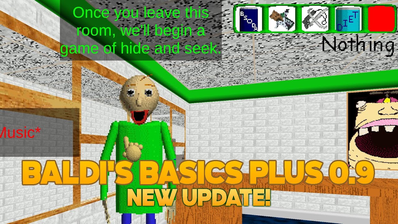 New Tutorial Stuff More Baldi S Basics Plus 0 9 Update Official