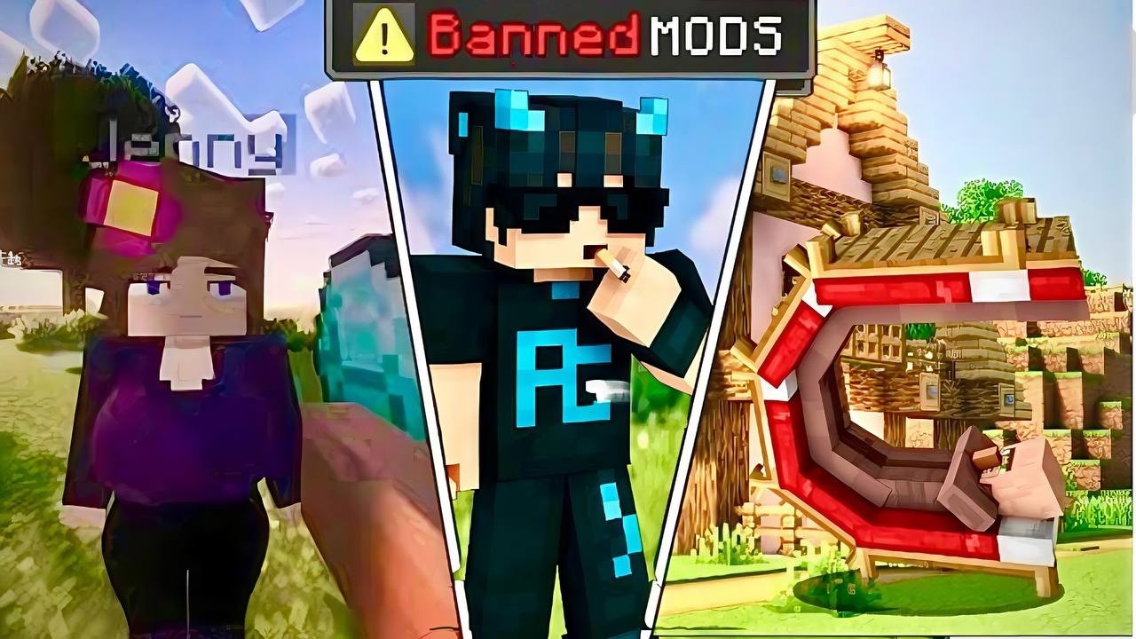 I Tried Minecraft S Most Illegal And Banned Mods Youtube