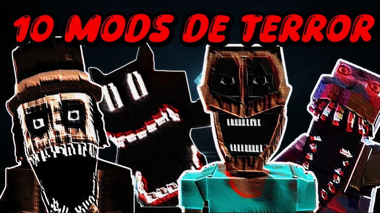 Top 10 Mods De Terror Para Minecraft Bedrock 1 21 Youtube