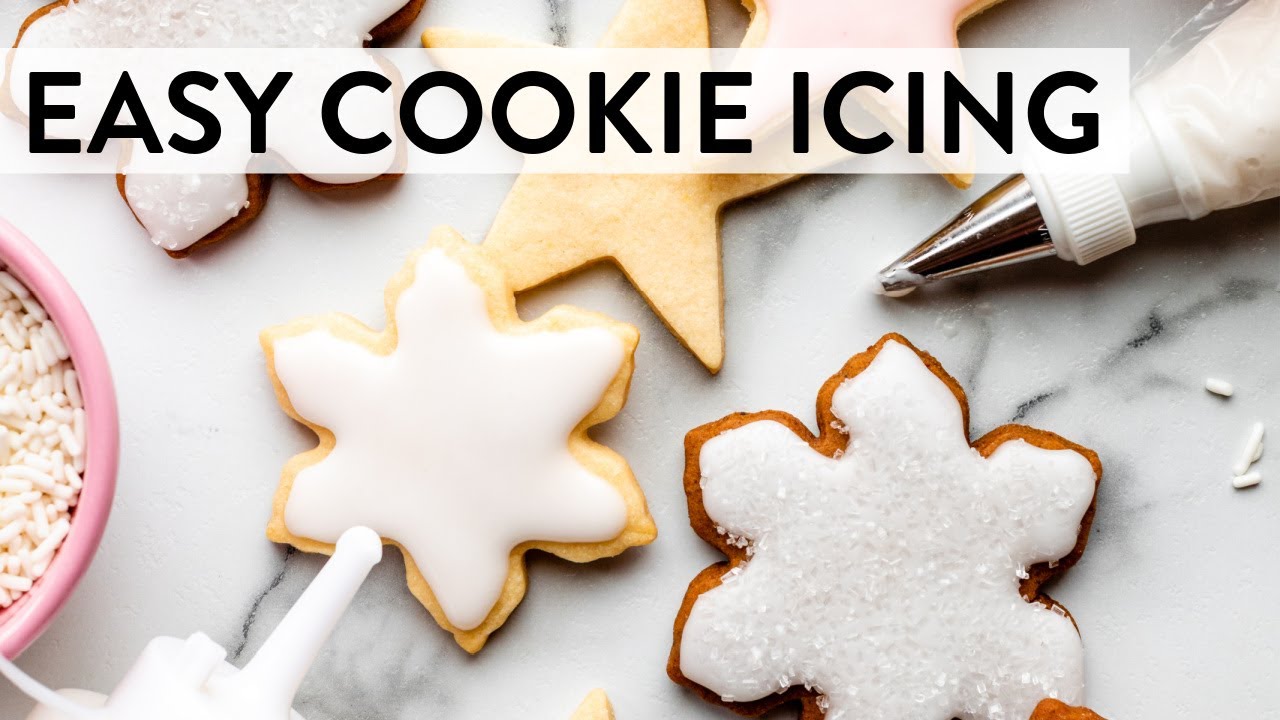 Easy Cookie Icing Sally S Baking Youtube
