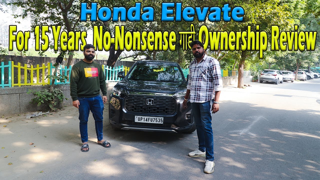 Honda Elevate Ownership Review Honda Elevate V Variant Review Youtube
