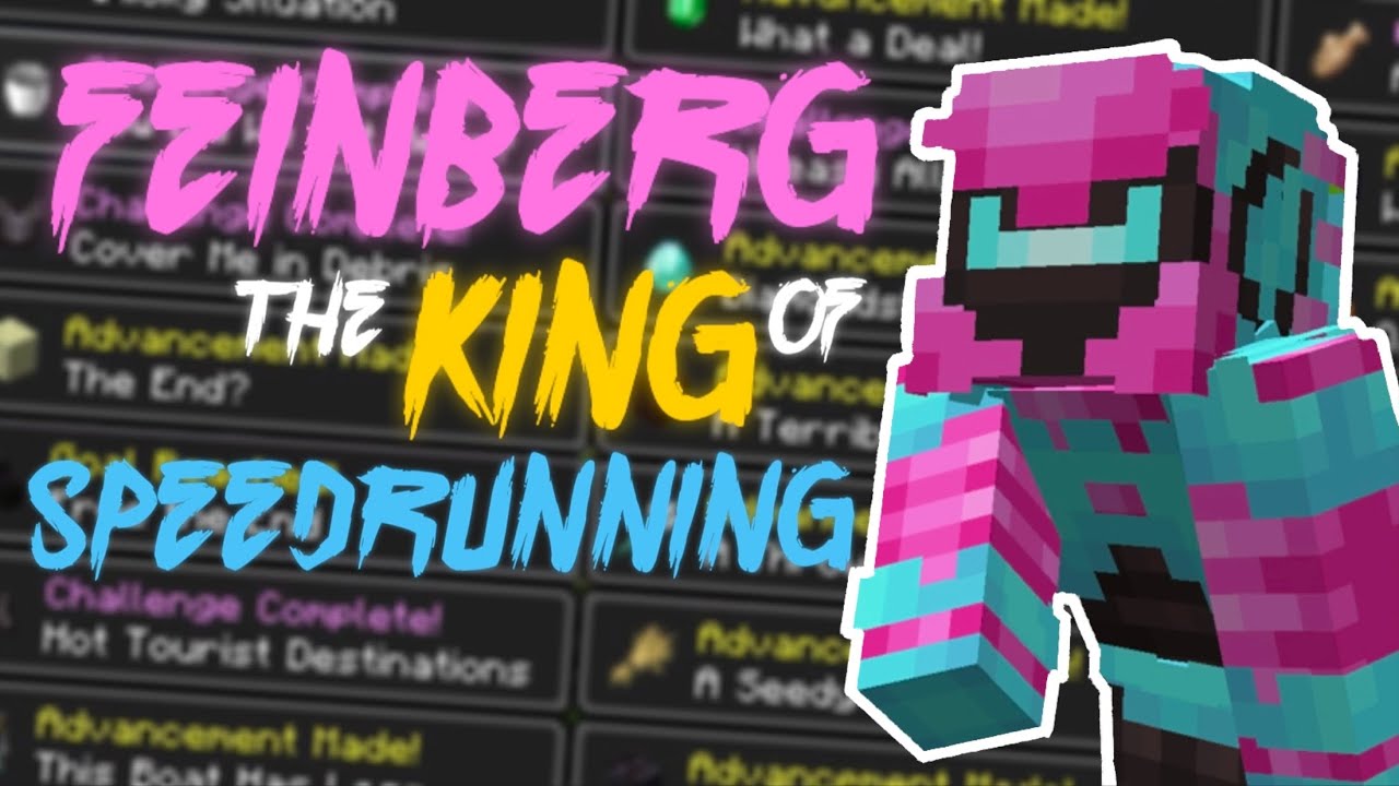 Feinberg The King Of Minecraft Speedrunning Youtube
