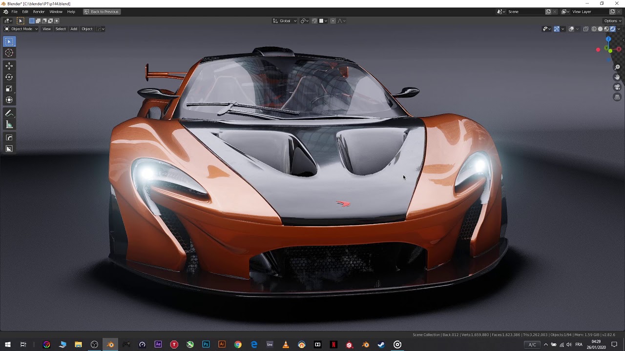 Car Modeling Blender Wip Youtube