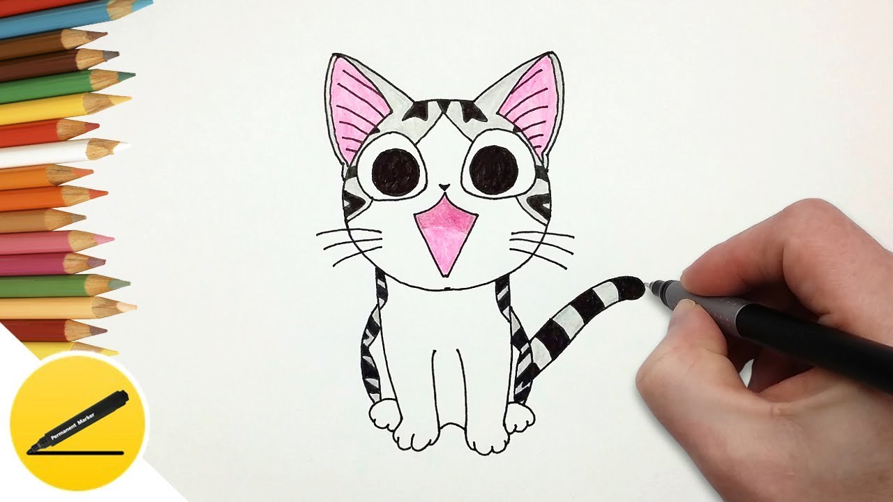 How To Draw Chi From Chi S Sweet Home Step By Step Drawing For