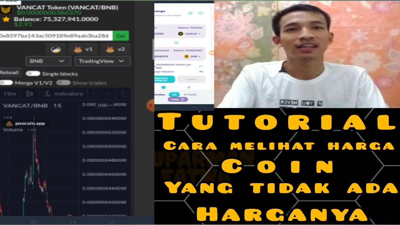 Tutorial Cara Melihat Harga Coin Yang Tidak Ada Harganya Di Trust