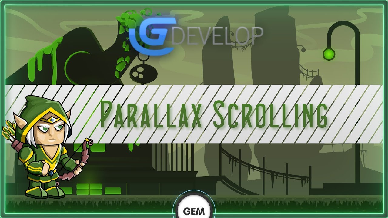 Parallax Scrolling Gdevelop 5 Youtube