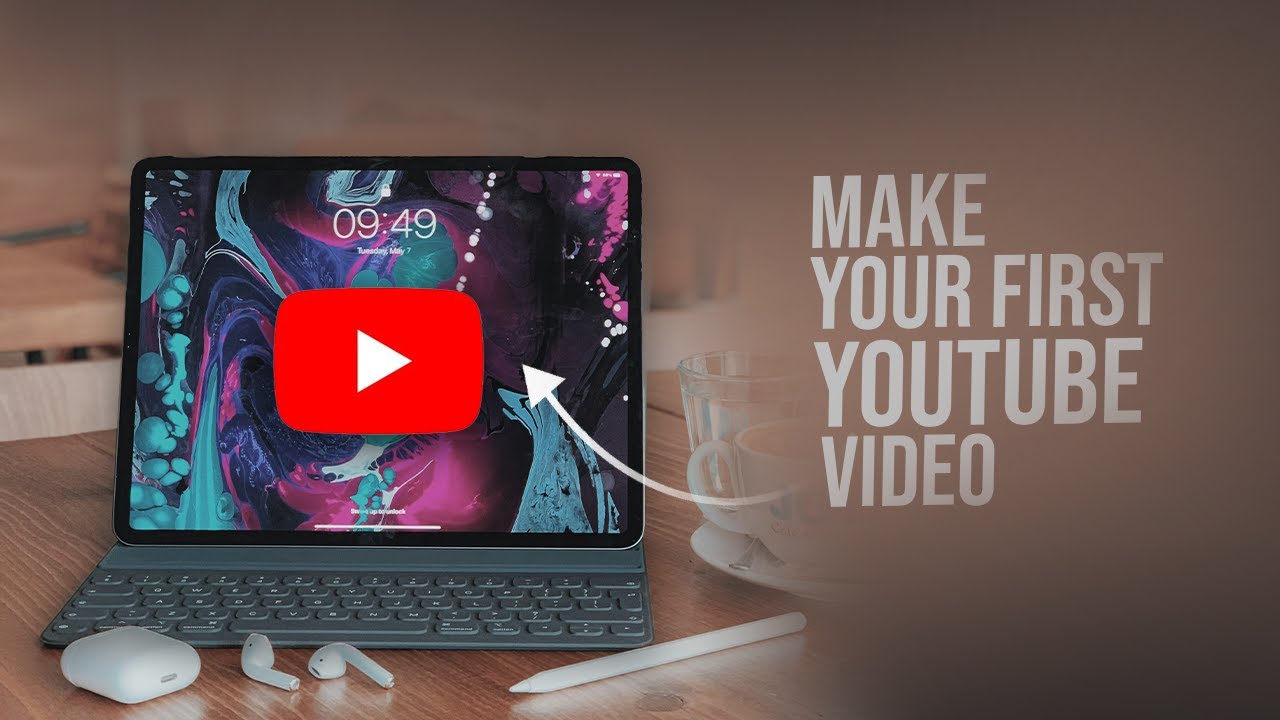 How To Make Your First Video On Ipad Tutorial Youtube