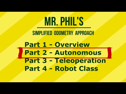 Simplified Ftc Odometry Part 2 Autonomous Youtube