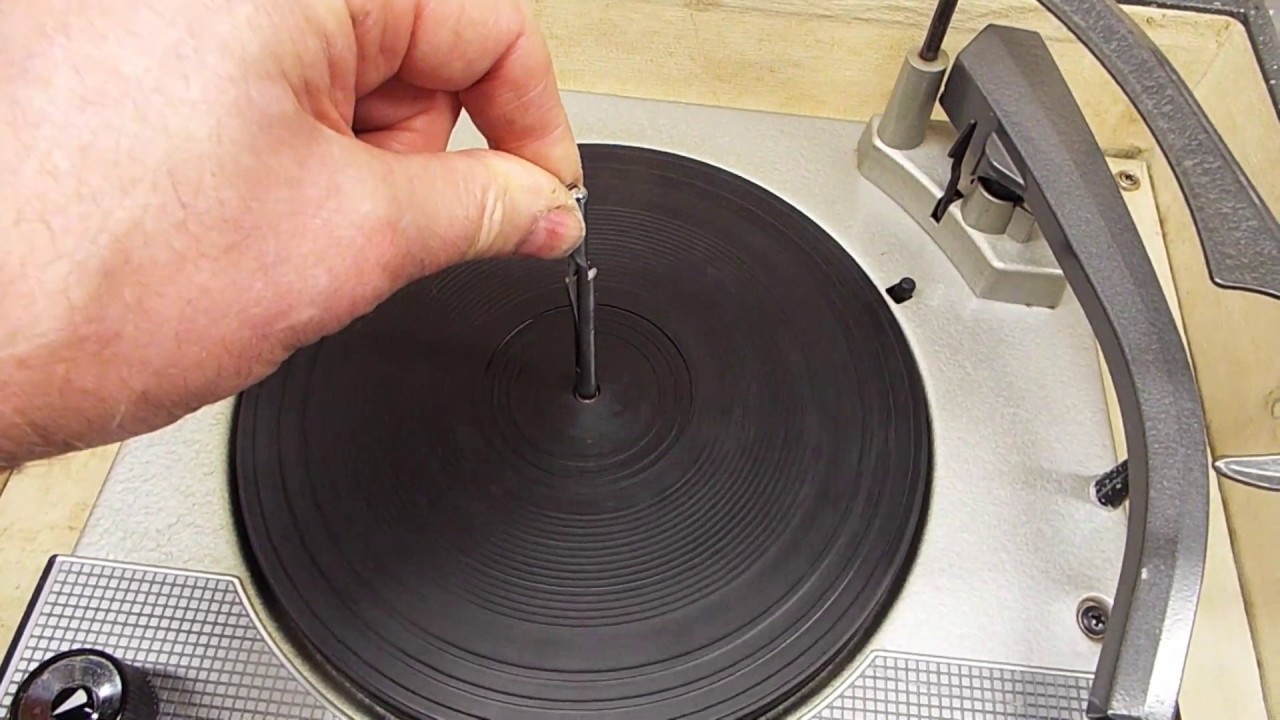 How To Remove Scraping Sound Of Platter Against Metal On A Vintage