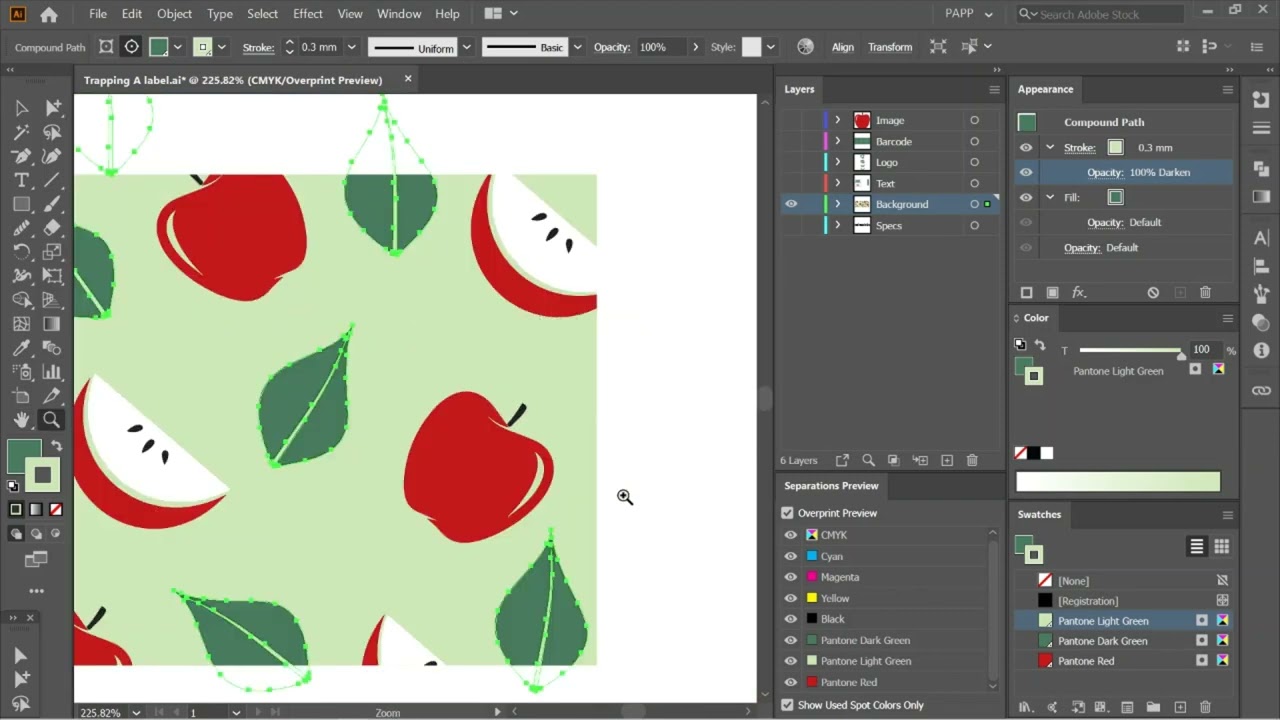 Faster Way To Trap A Label Prepress Trapping Youtube