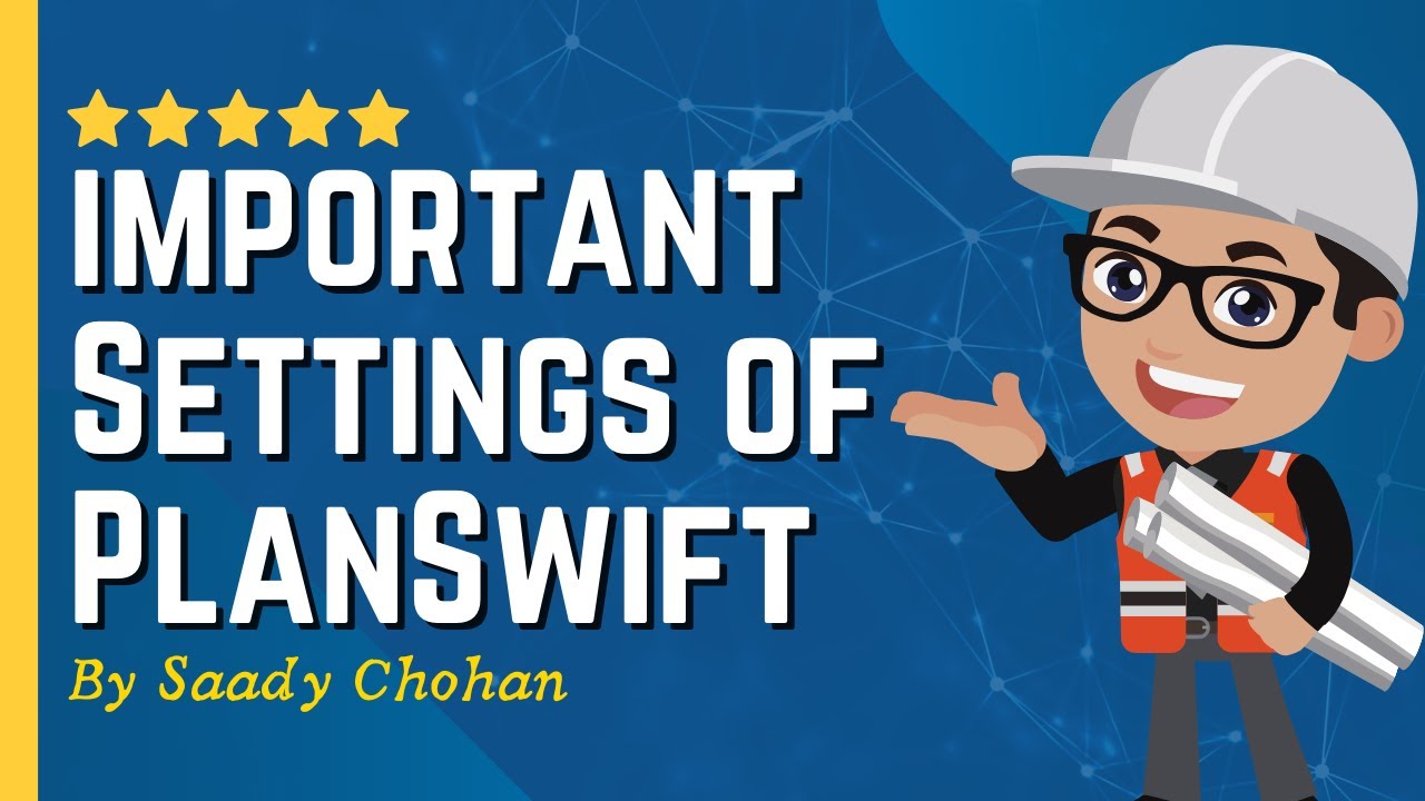 Planswift Basic Important Settings Youtube