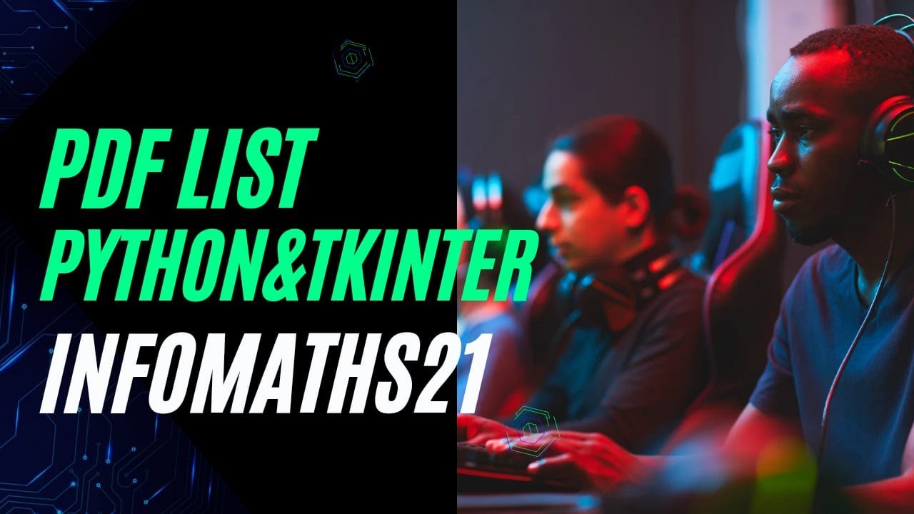 Make Pdf List Python Tkinter Youtube