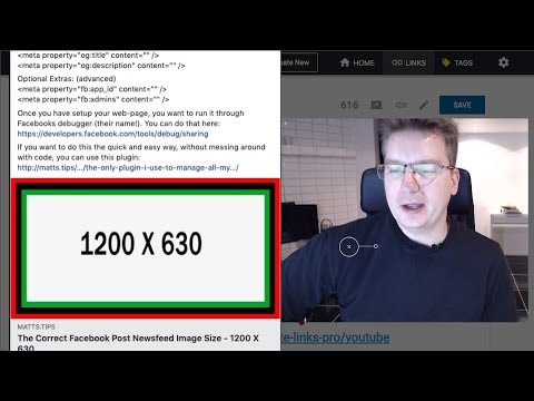 Best Image Size For Facebook Posts 1200 X 630 Pixels Youtube