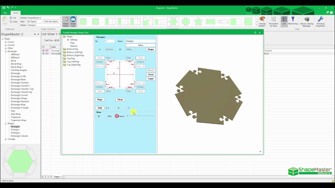 Shapemaster Software Demonstration Oct 2016 Youtube