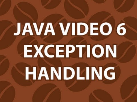 Java Video Tutorial 6 Youtube
