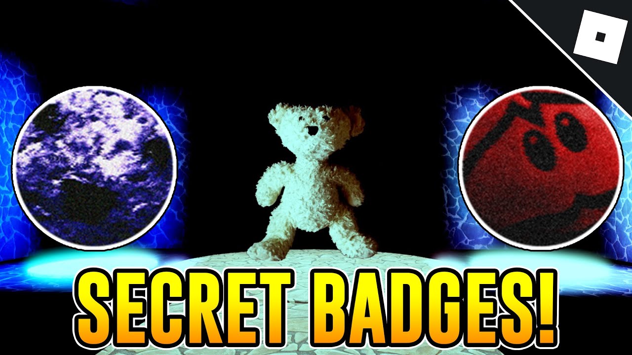 How To Get The And Badges A Secret Skin In Bear Roblox Youtube