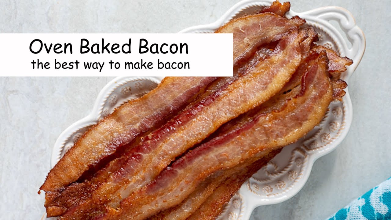 Oven Baked Bacon Youtube