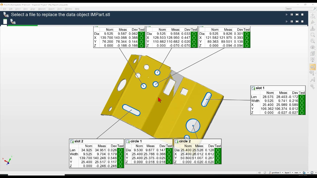 Polyworks Report Loop Polyworks Software ใส ใน Excel Youtube