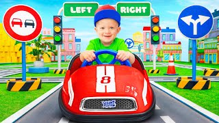 Adam Learns Traffic Rules Videos For Kids