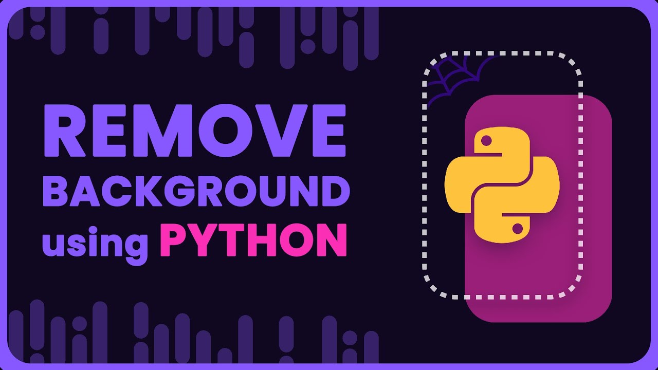 Python Remove Background From Image Python For Beginners Youtube