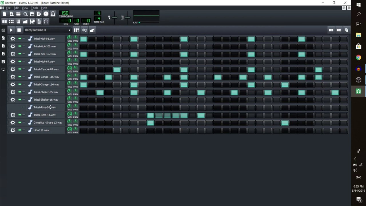 Professional Drum Programming Made Easy In Lmms Free Project File