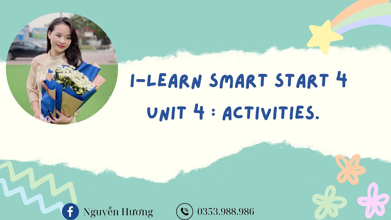 I Learn Smart Start 4 Unit 4 Activities Lesson 3 Youtube