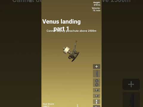 Venus Landing Part 1 Sfs Youtube
