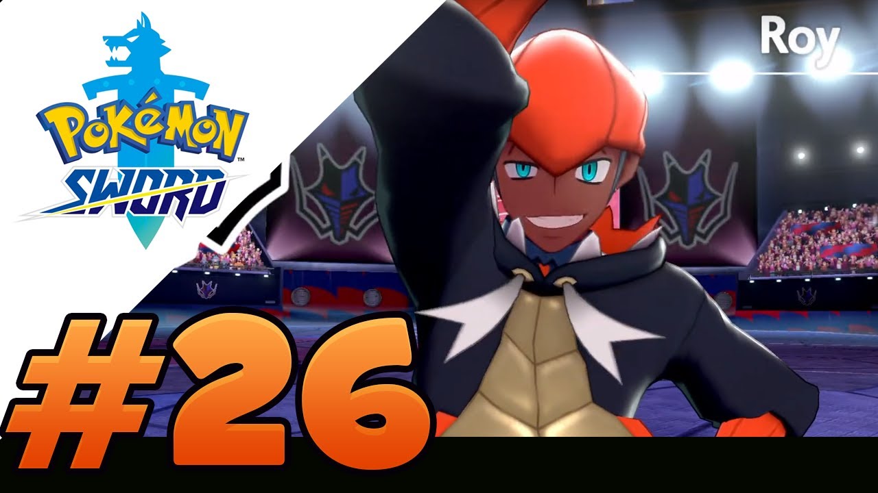 Pokemon Espada Y Escudo Gameplay 26 Vs Lider Roy Youtube